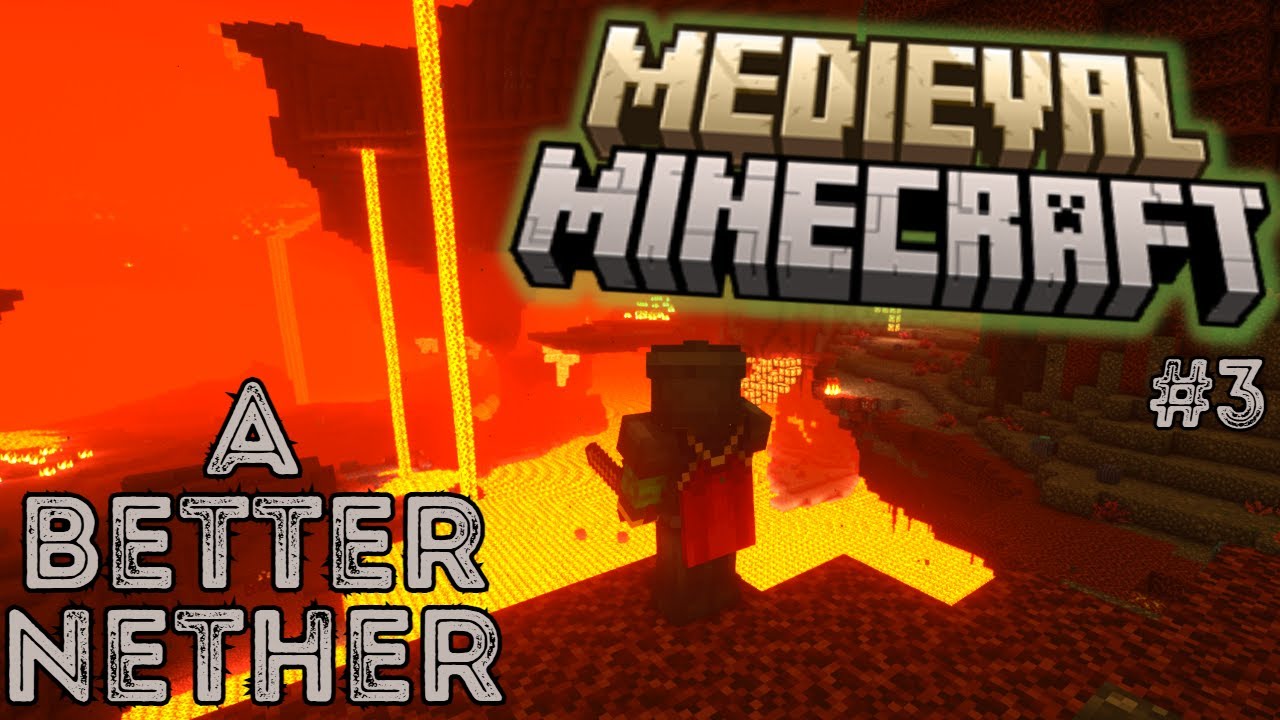 NETHER MAGIC - MEDIEVAL MINECRAFT - YouTube