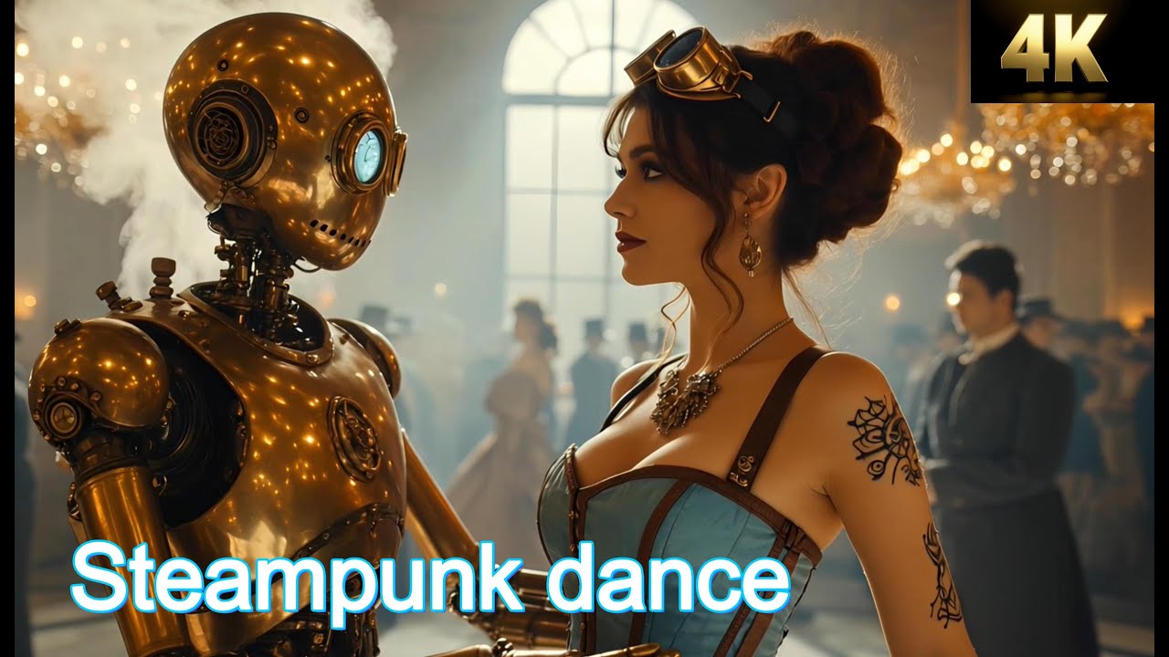 Clockwork Dance – AI Beauty in a Steampunk Ballroom - YouTube