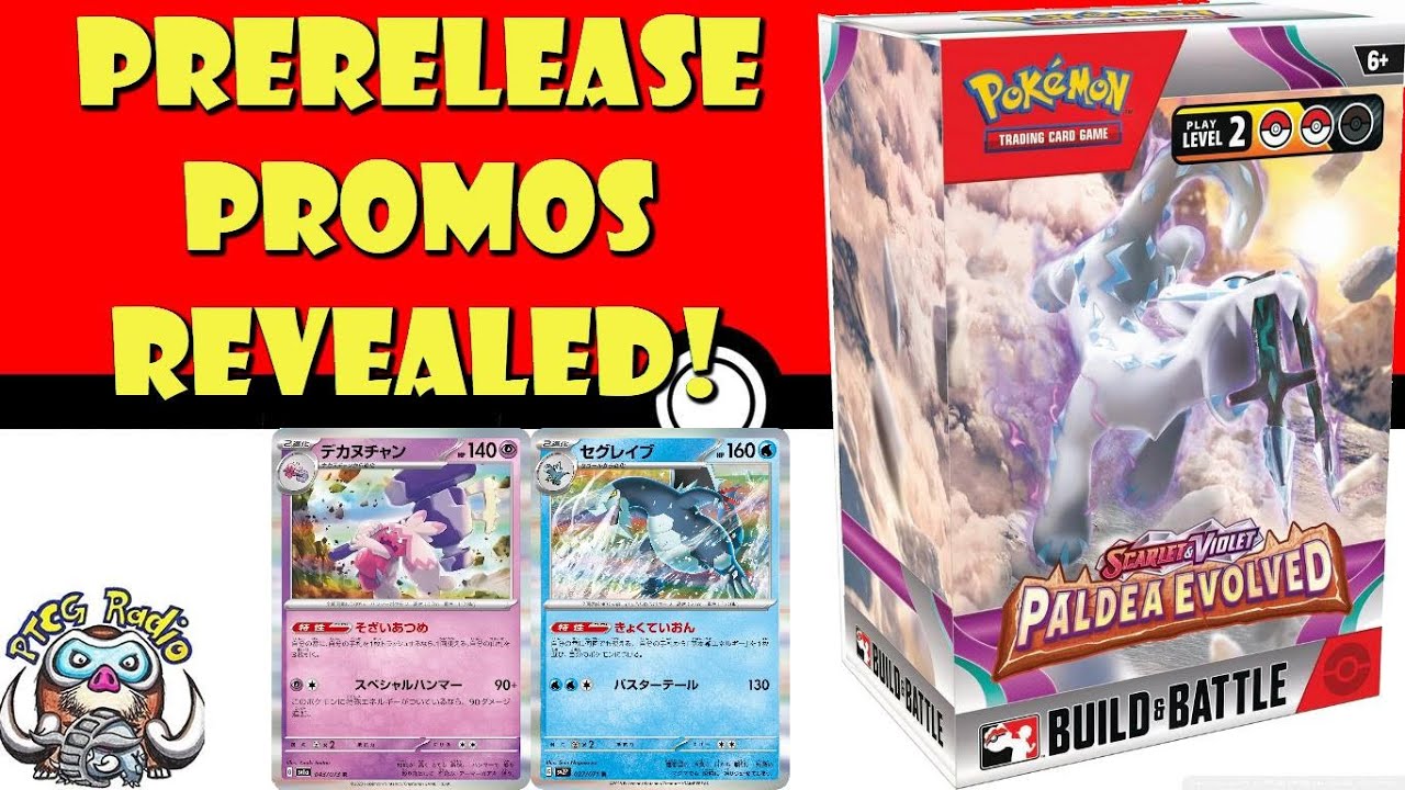 Paldea Evolved Pokémon TCG PreRelease Promos Officially Revealed ...