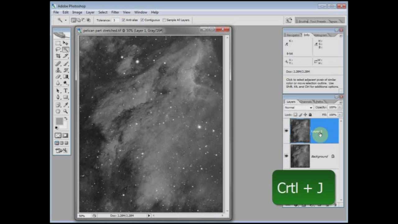 03 High Pass Filter with star mask - YouTube
