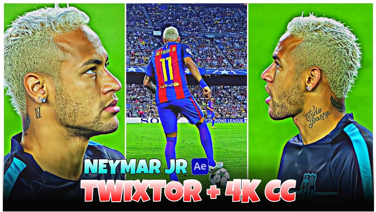 Neymar Jr 2016 - Best 4k Clips + CC High Quality For Editing 🤙💥 #part4 ...