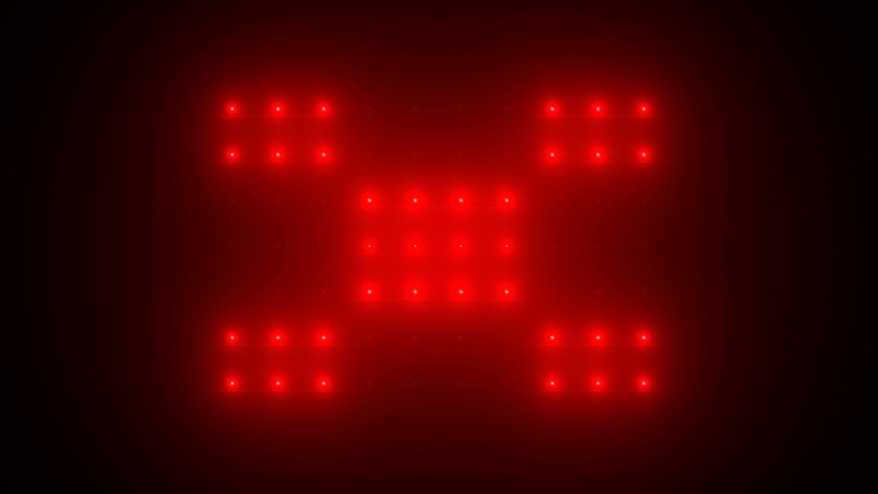 Animation of flashing light bulbs on led wall or projectors for stage ...