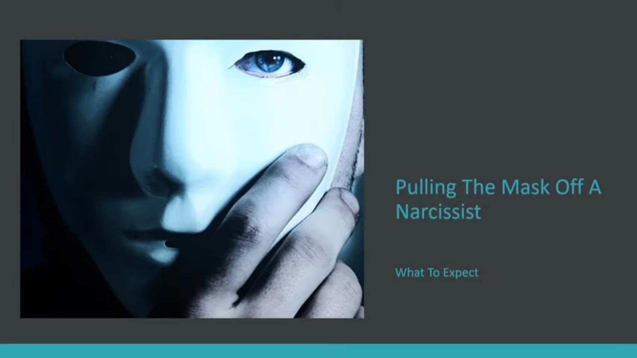 Pulling The Mask Off A Narcissist - YouTube