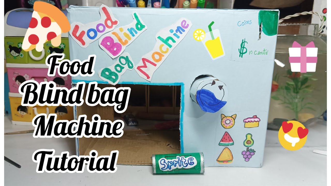 How to make a Food Blind bag machine /tutorial/ food blind bag ...