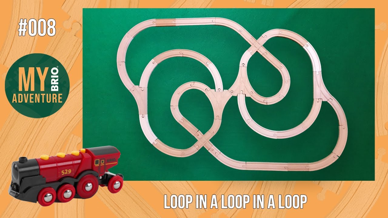 [008] BRIO Trains Track Layout - Try At Home Today - YouTube