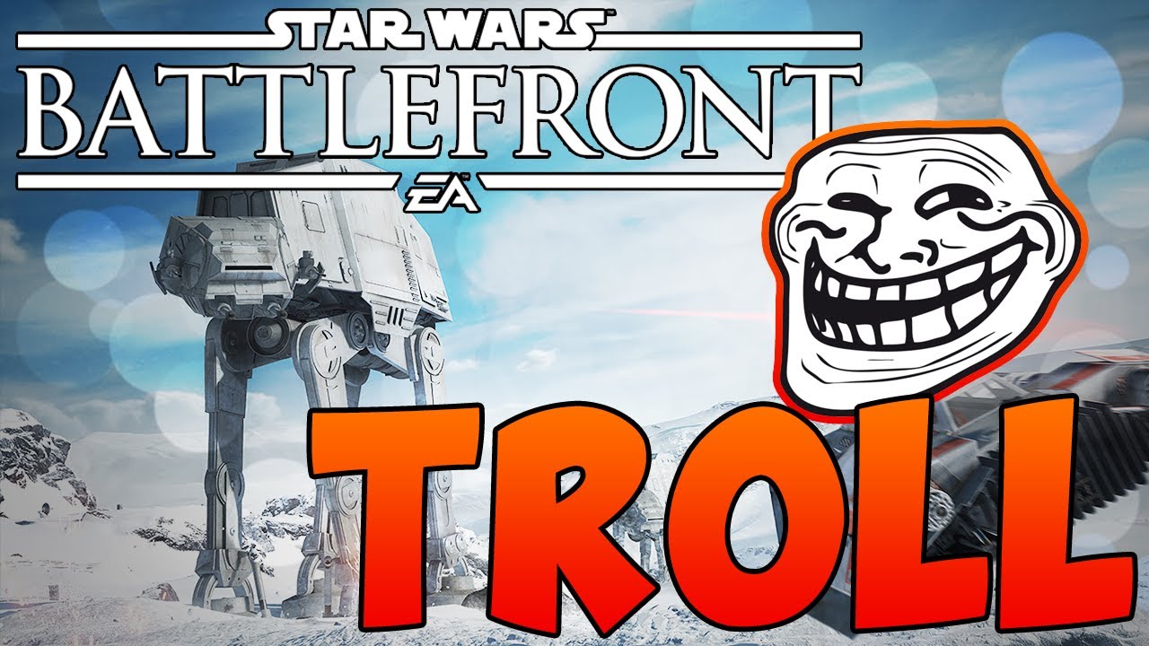 STAR WARS BATTLEFRONT TROLL !! - YouTube
