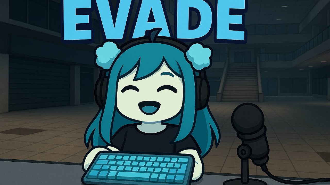 Roblox Evade Keyboard ASMR ( very clicky ) + gameplay - YouTube