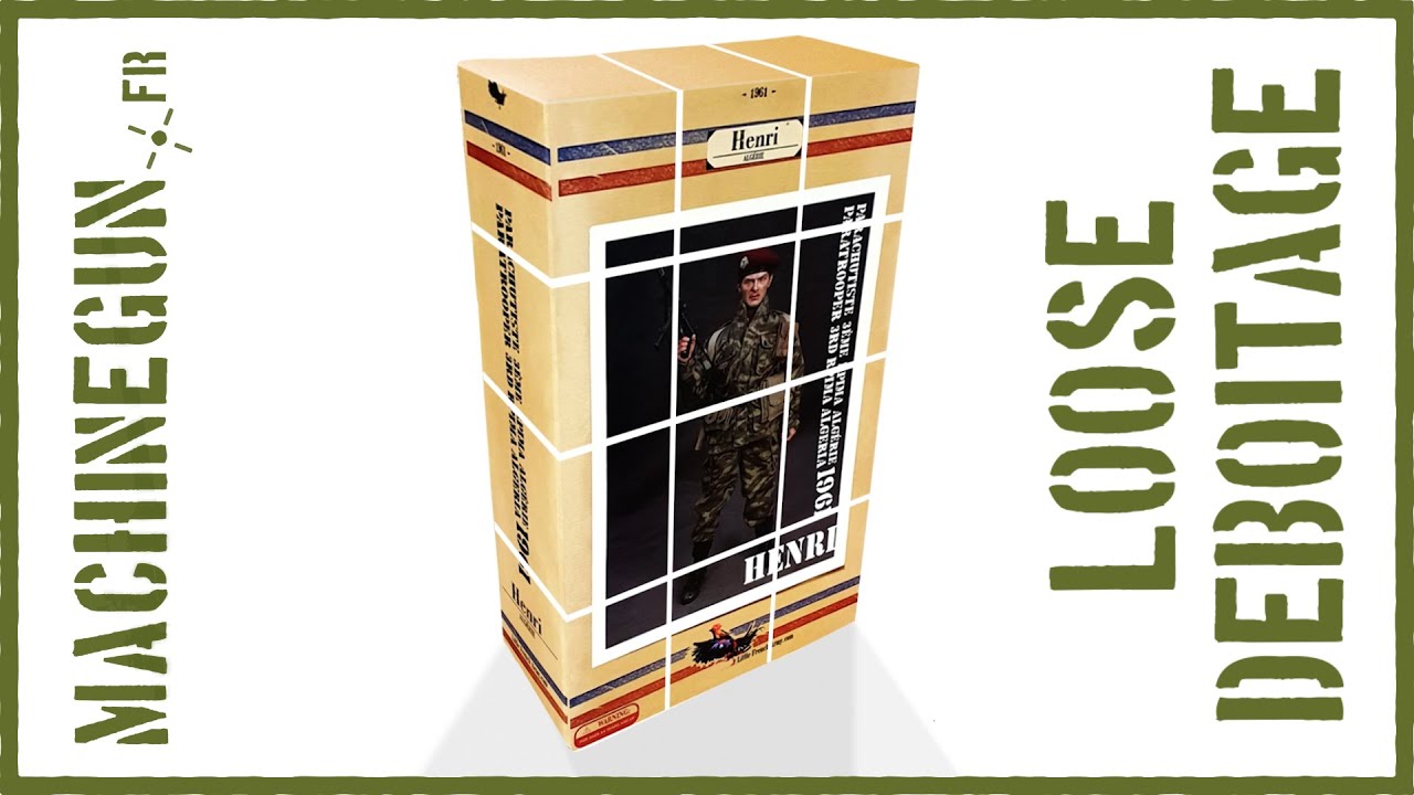 Unboxing 3rd RPIMA Algeria 1961 Henri (Little French Army) - YouTube
