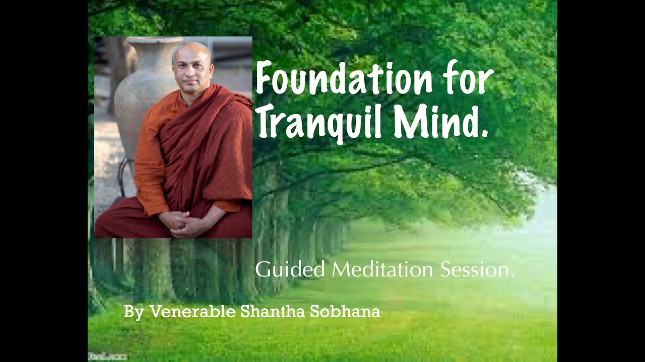 Foundation for Tranquil Mind. - YouTube