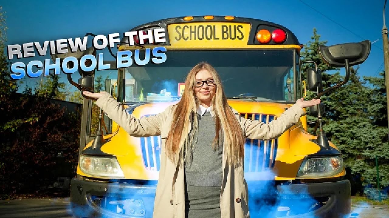 INSIDE A REAL AMERICAN SCHOOL BUS! 🚌 (Why is it Yellow?) - YouTube