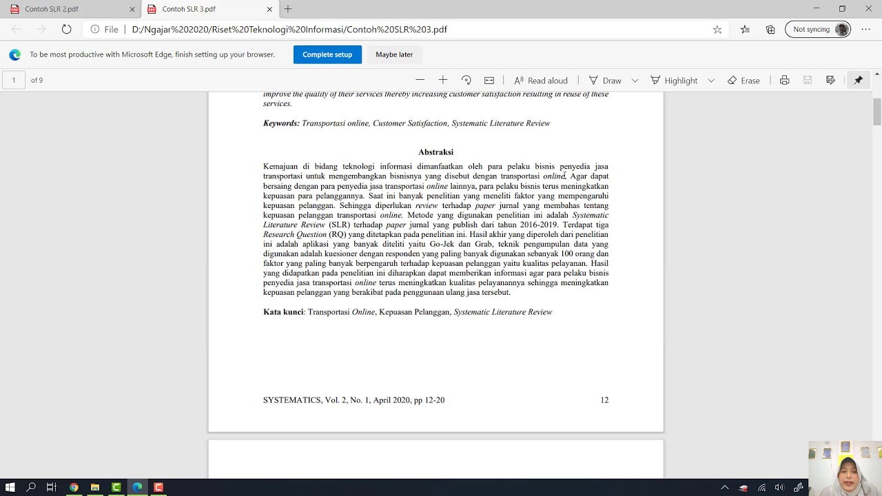 Contoh SLR 2 AND 3 - YouTube
