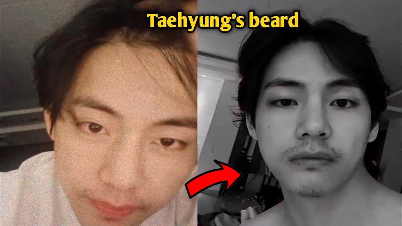 What taehyung is in beard |v mustache & beard |indian bts army reaction ...