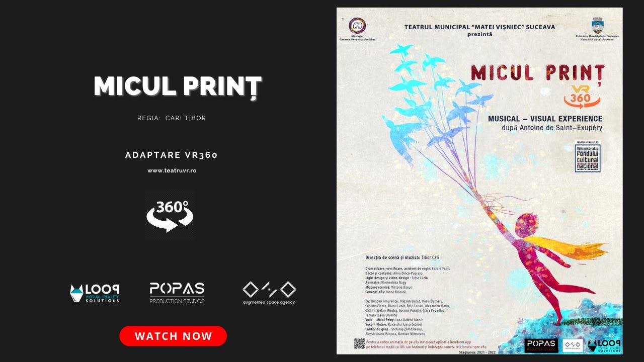 Micul Prinț | Regia Cari Tibor | VR360 - YouTube