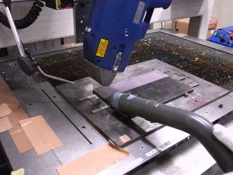 LaserAge: Automated Laser Cleaning of Stainless Steel Plate - YouTube