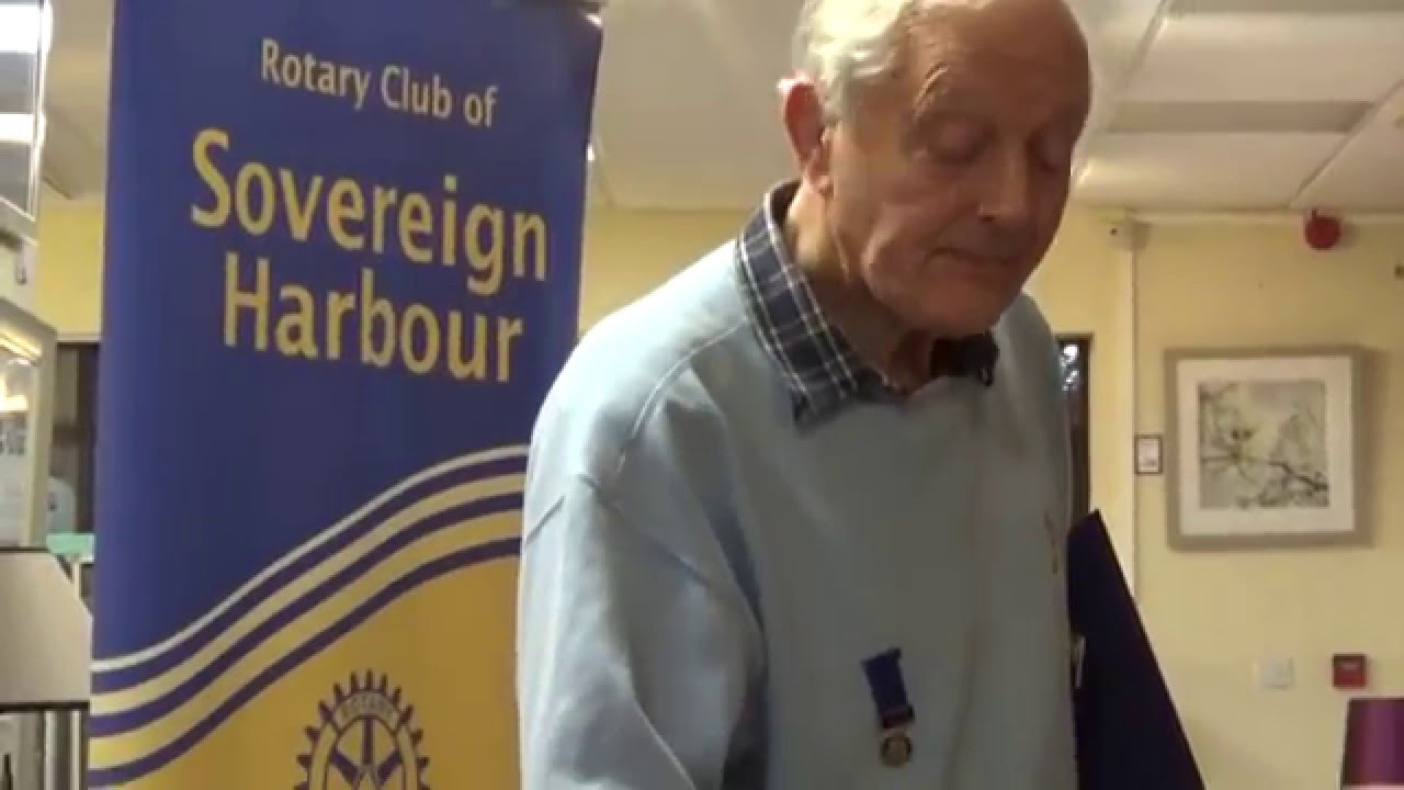 Don Perman receives a Paul Harris Fellow Award - YouTube