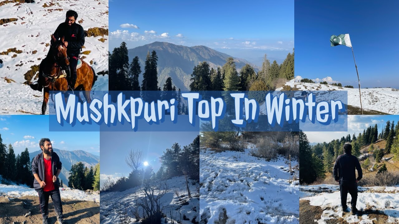 Mushkpuri Top Nathia Gali | Mushkpuri Hike in Winter - YouTube