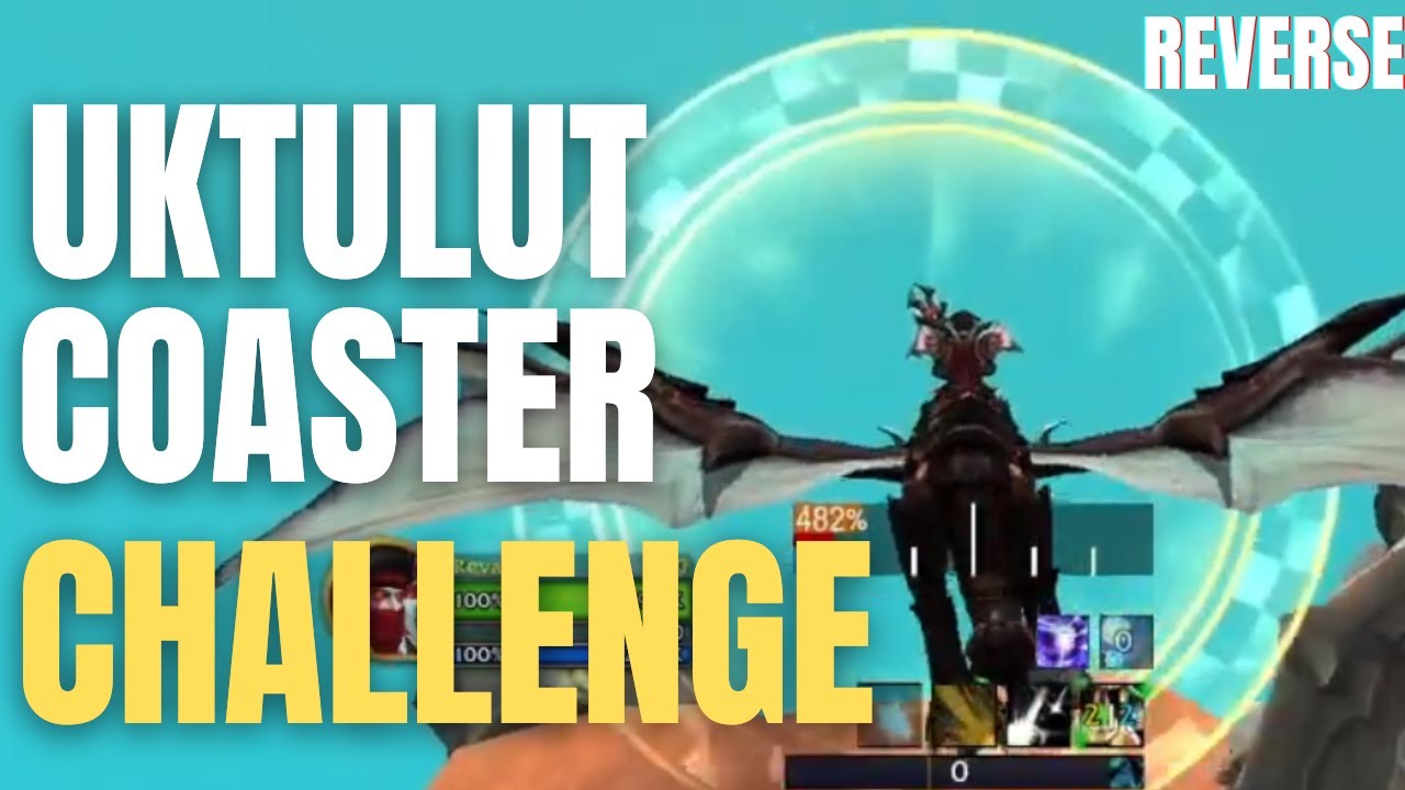WoW Uktulut Coaster Challenge Reverse - Dragon Racing Guide - YouTube