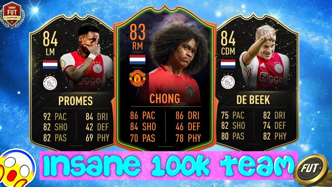 BEST 100K TEAM FIFA 20 w/ SCREAM CHONG! | FIFA 20 100K SQUAD BUILDER ...