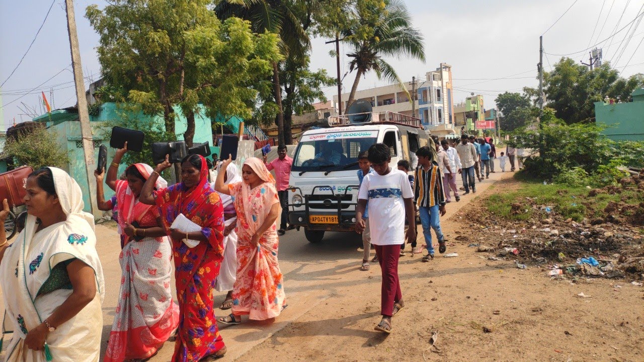 Gospel Procession || Berachah Patha Kadapa || Witnessing Almighty God ...
