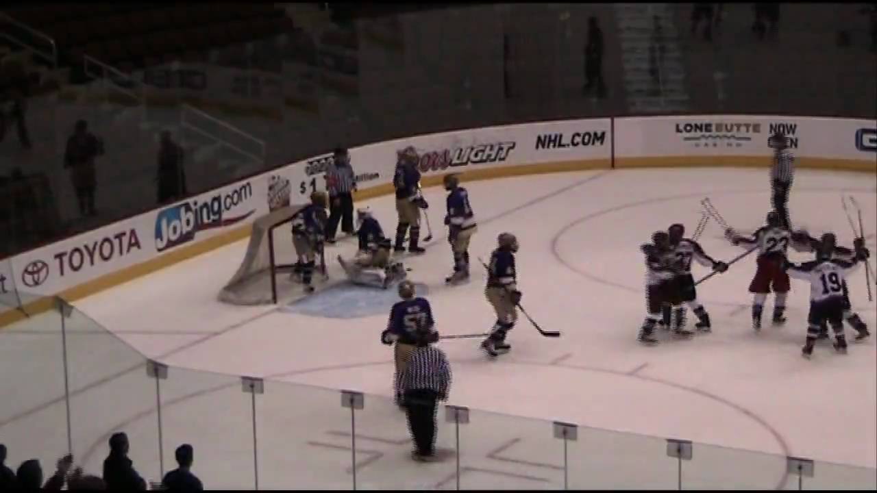AHSHA Varsity A championship game highlights - YouTube