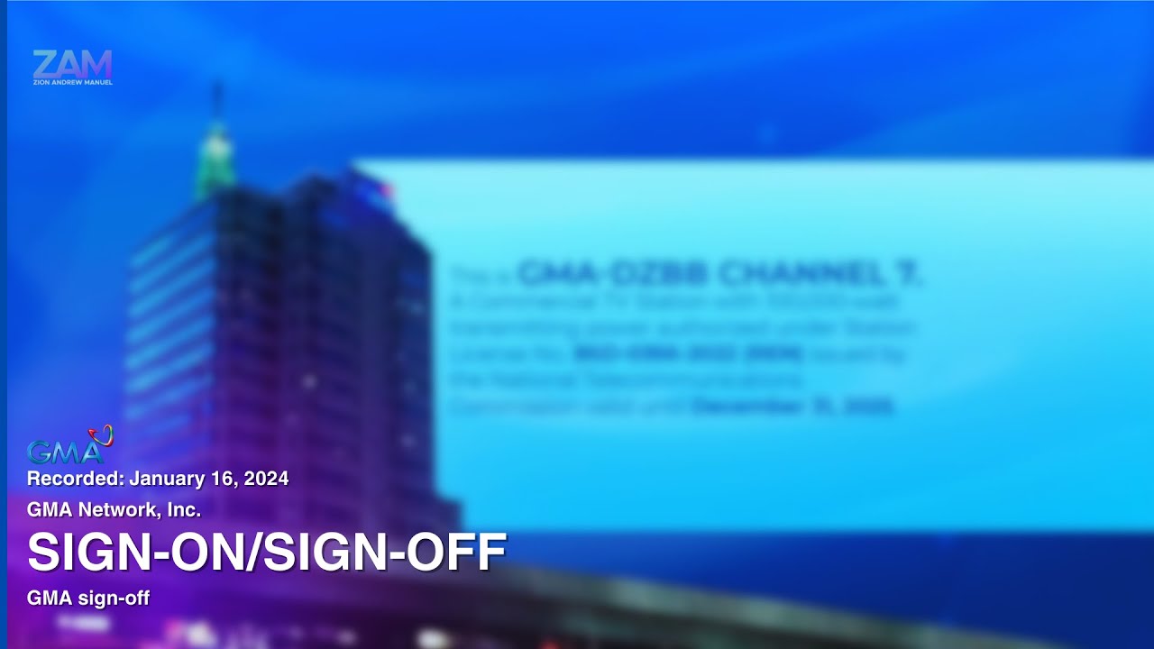 GMA - sign-off (12:54am) [16-JAN-2024] - YouTube