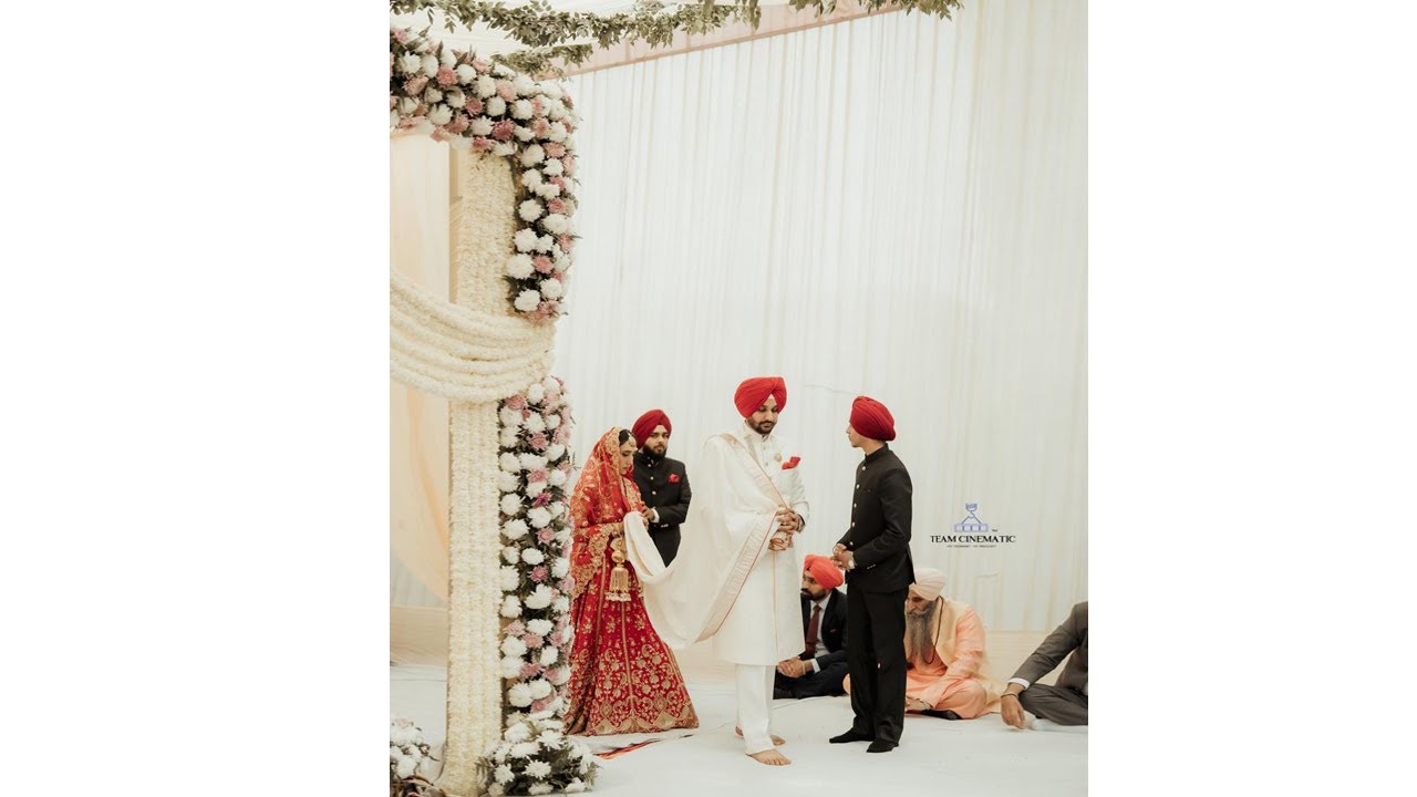 Best Punjabi Highlight Team Cinematic Sikh Wedding || Gurkaran & Amanat ...