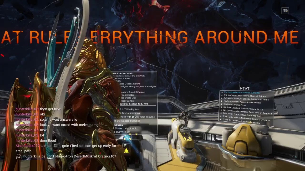 *WARFRAME* Testing out my groll KRONEN riven - YouTube
