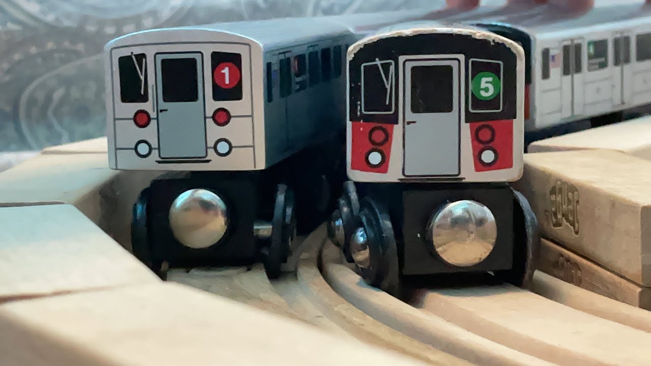 South Ferry Loop Action (NIS R142 2,5 Trains, R62A 1 Trains) - YouTube