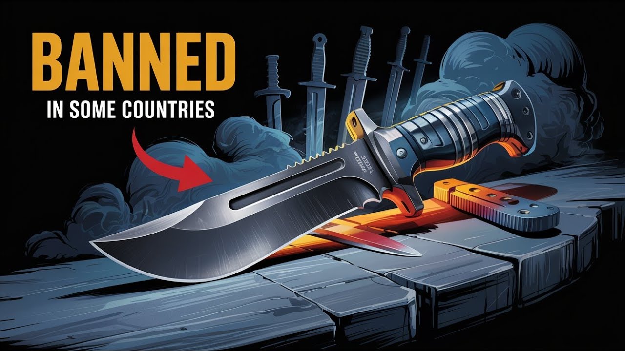 Top 10 Most Dangerous & Deadly Knives in the World! Tops Knives & Cold ...