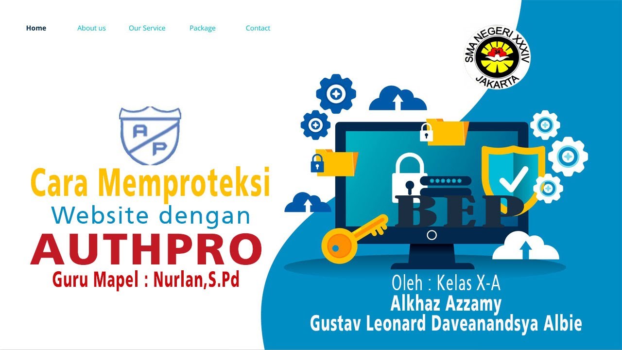 Cara Memproteksi Website dengan AUTHPRO - YouTube
