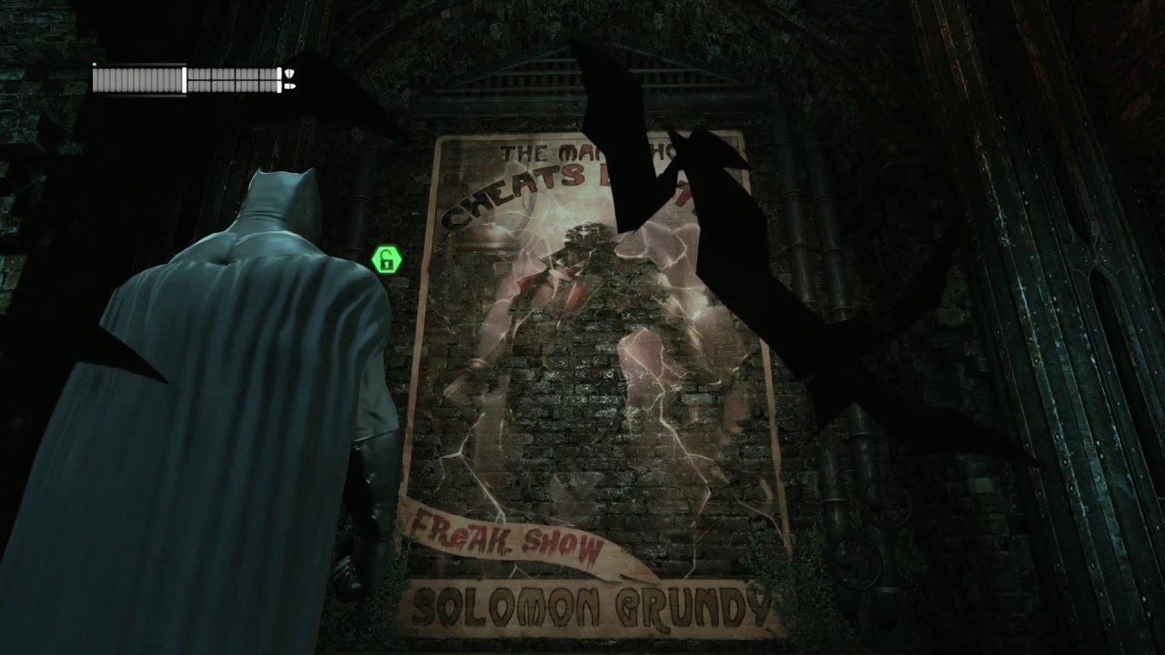 Batman Arkham City Riddle Coming Back From The Dead Is Cheating On Any ...