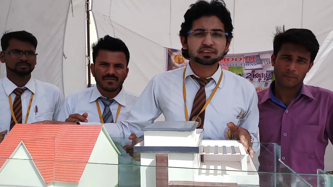 Floating Building Project by B.Tech.Civil Students DBIT - YouTube