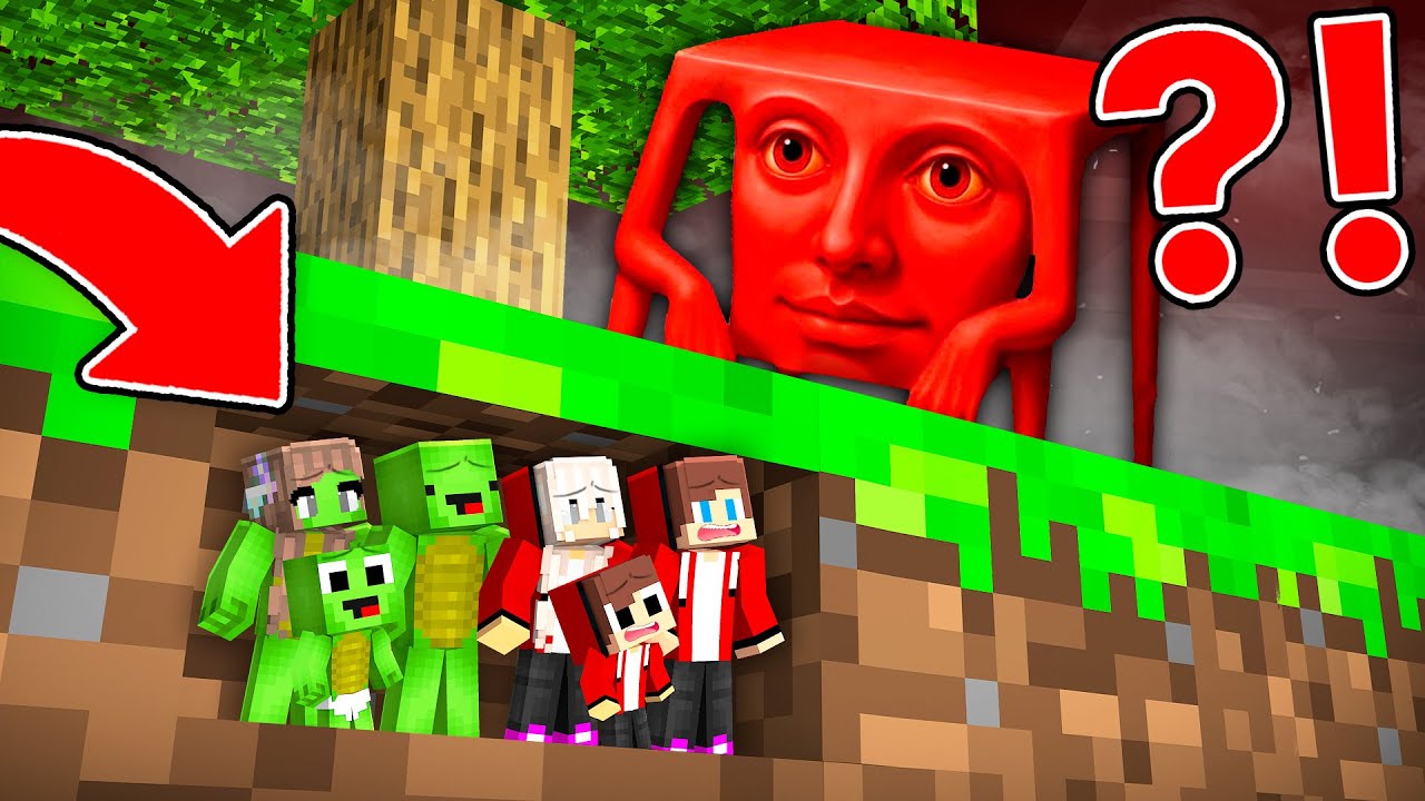 JJ and Mikey Family Use TINY MOD To Prank CHACHECHICHACHACHACHI In Minecraft! - Maizen - YouTube