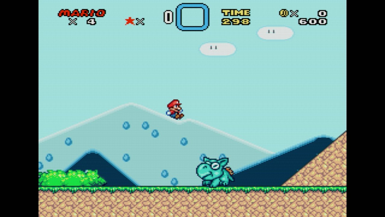 Super Mario World Redrawn Playthrough The Finish Youtube
