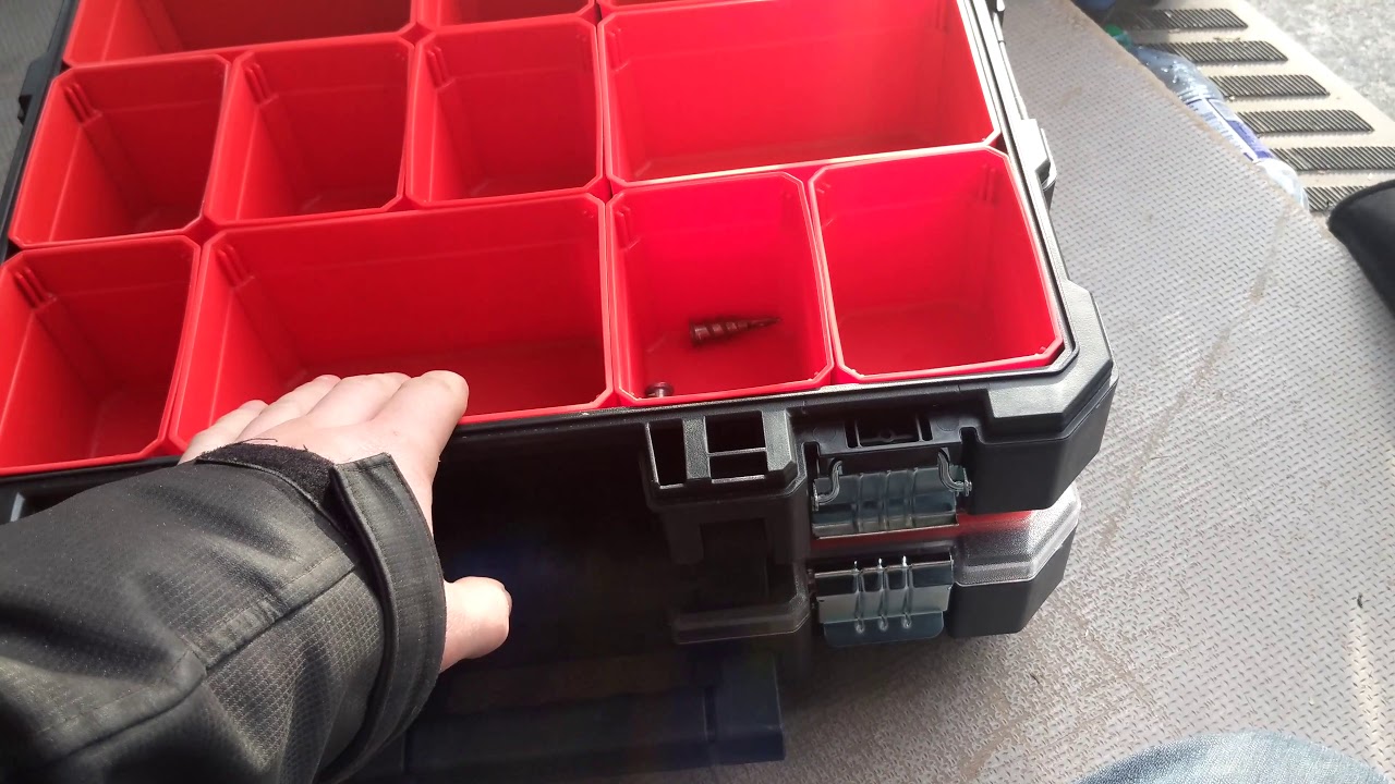 BEST PACK OUT BINS FOR ORGANIZING AND TAKING AROUND JOB SITES - YouTube