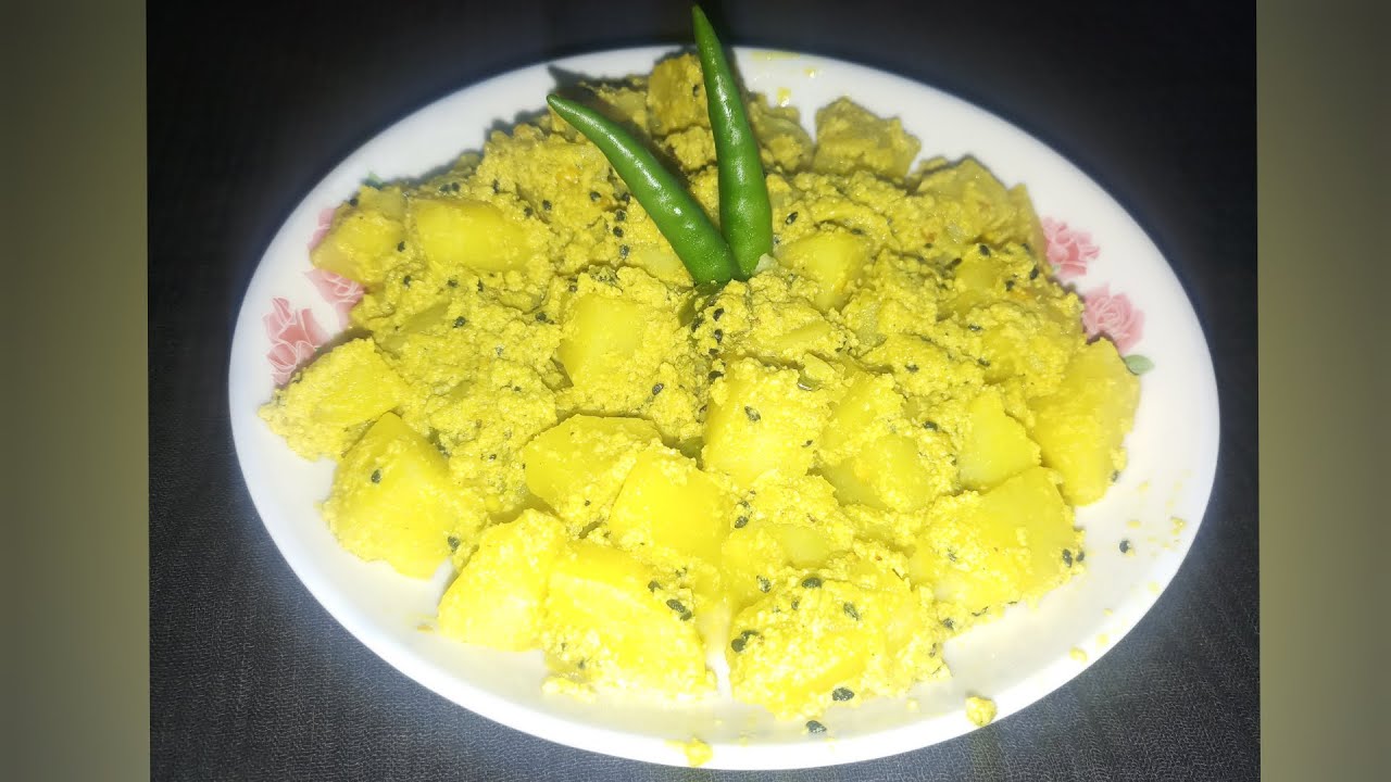 Alu Posto | Potato easy recipe | easy recipe | how to make Alu posto ...