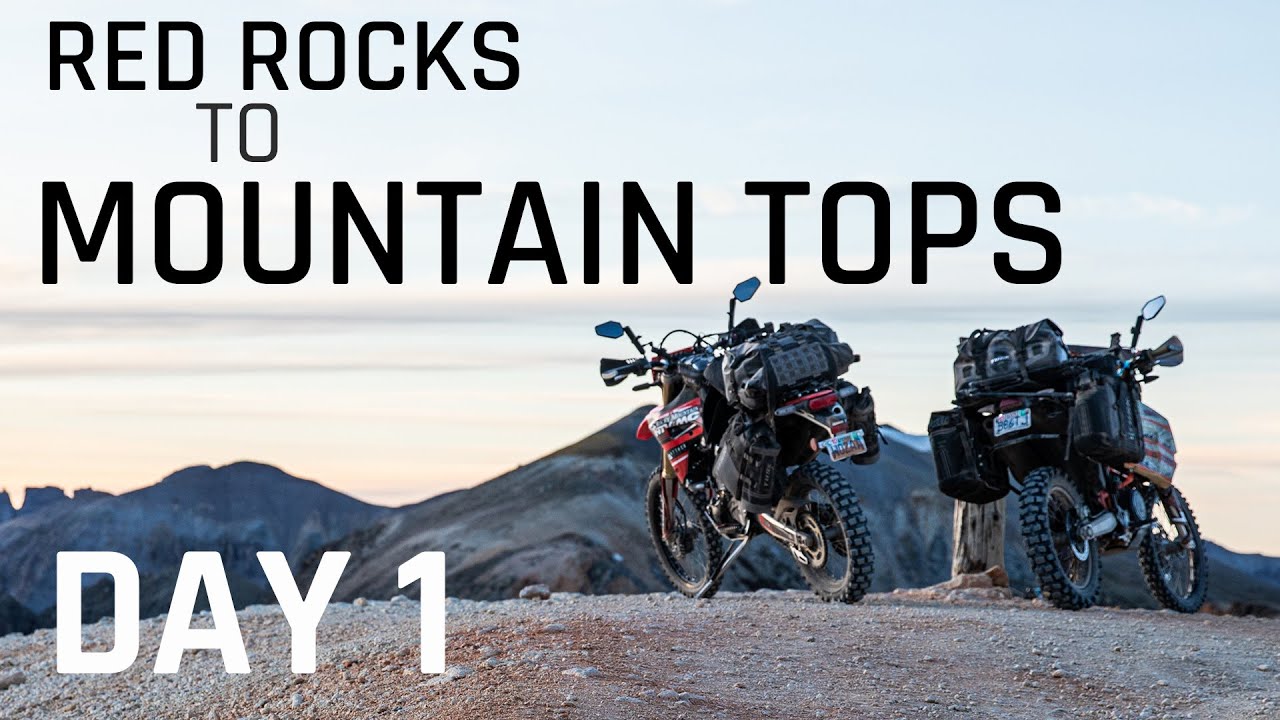 Epic Motorcycle Adventure Through Utah and Colorado | Red Rocks to ...