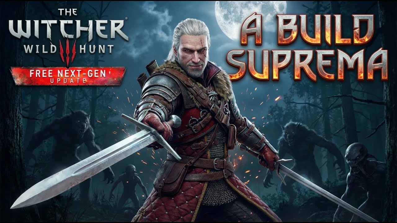 THE WITCHER 3 NEXT GEN - BUILD SUPREMA (MODIFICAÇÃO NO FINAL) - YouTube