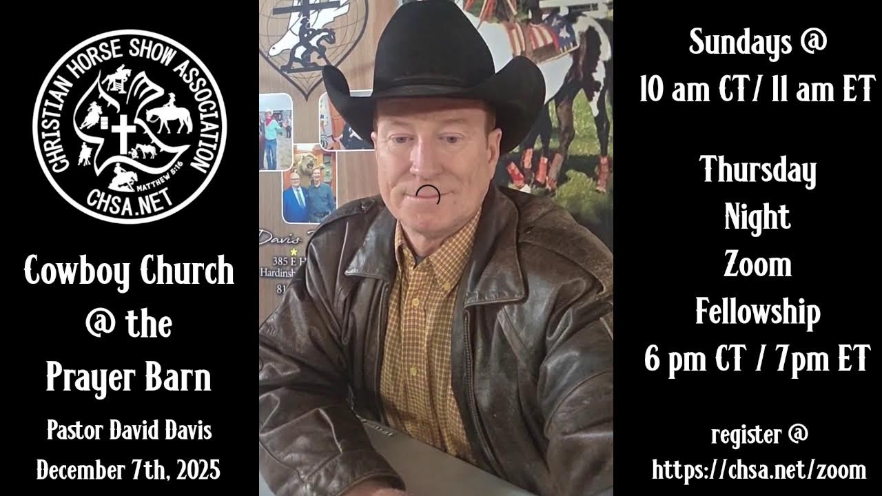 Cowboy Church at the Prayer Barn on the Davis Ranch - YouTube