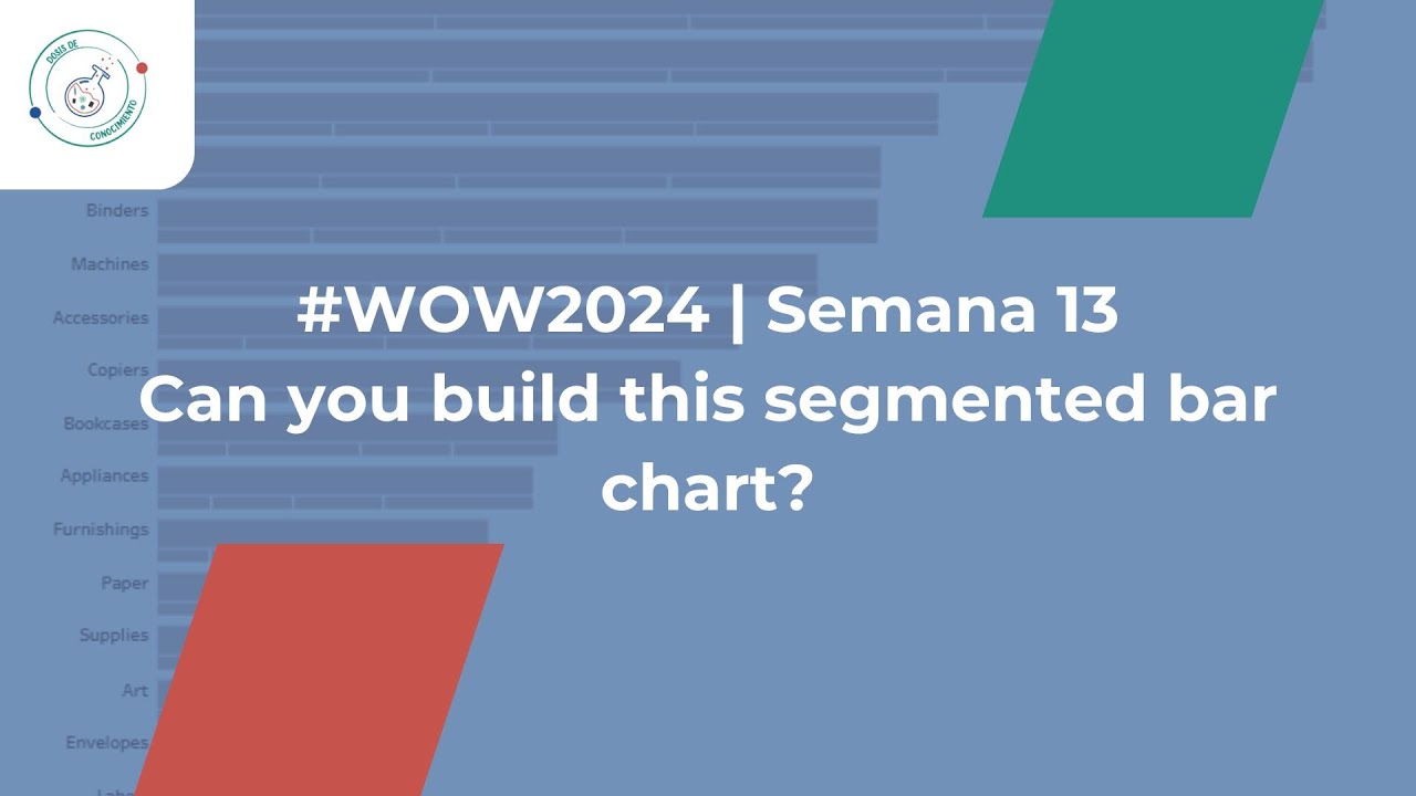 #WOW2024 | Week 13 | Can you build this segmented bar chart? | Tutorial ...