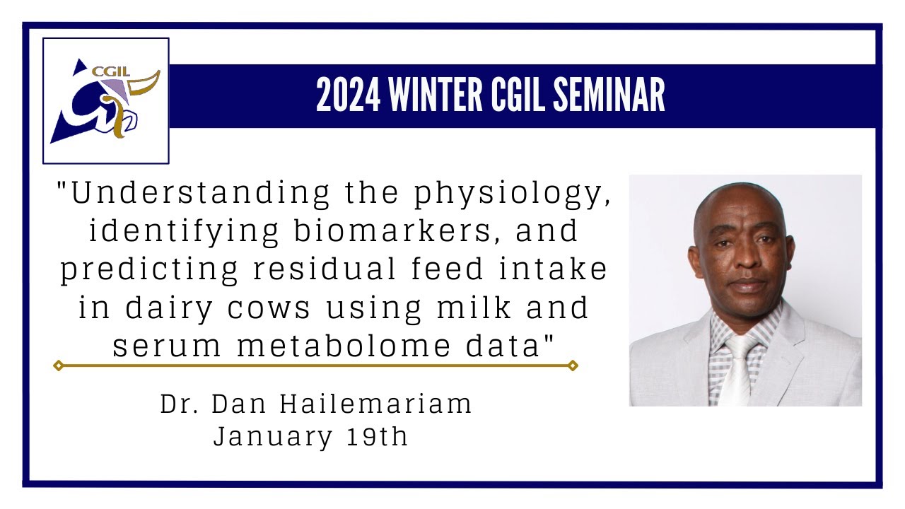 CGIL Seminar Winter 2024 - Dr. Dan Hailemariam - YouTube