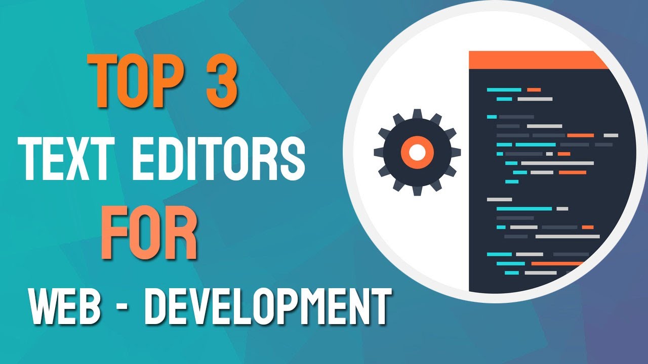 Top 3 2023 Free Text Editors For Web Development and Programming. - YouTube