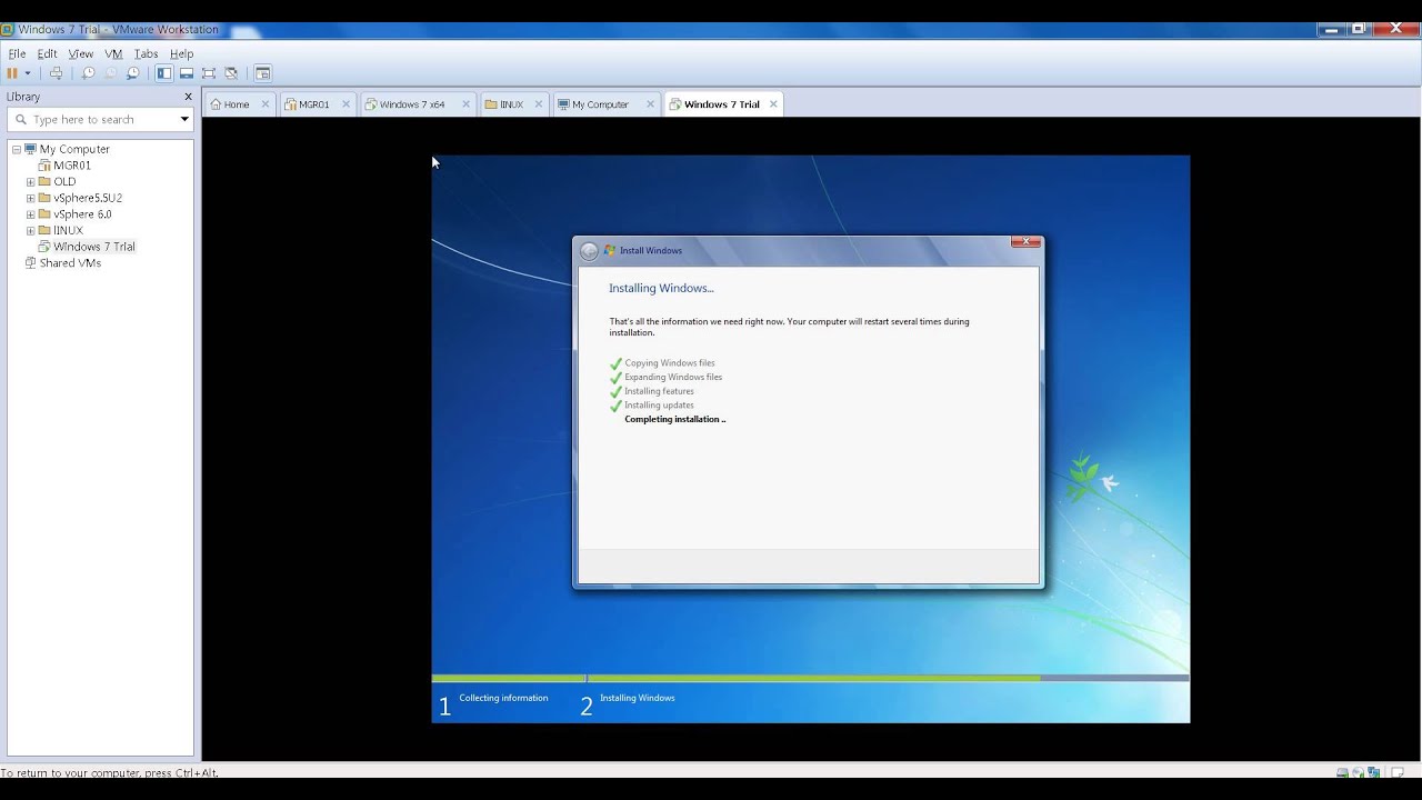 01. SSL VPN 테스트를 위한 Windows 7 Ultimate 다운로드 및 설치 - YouTube