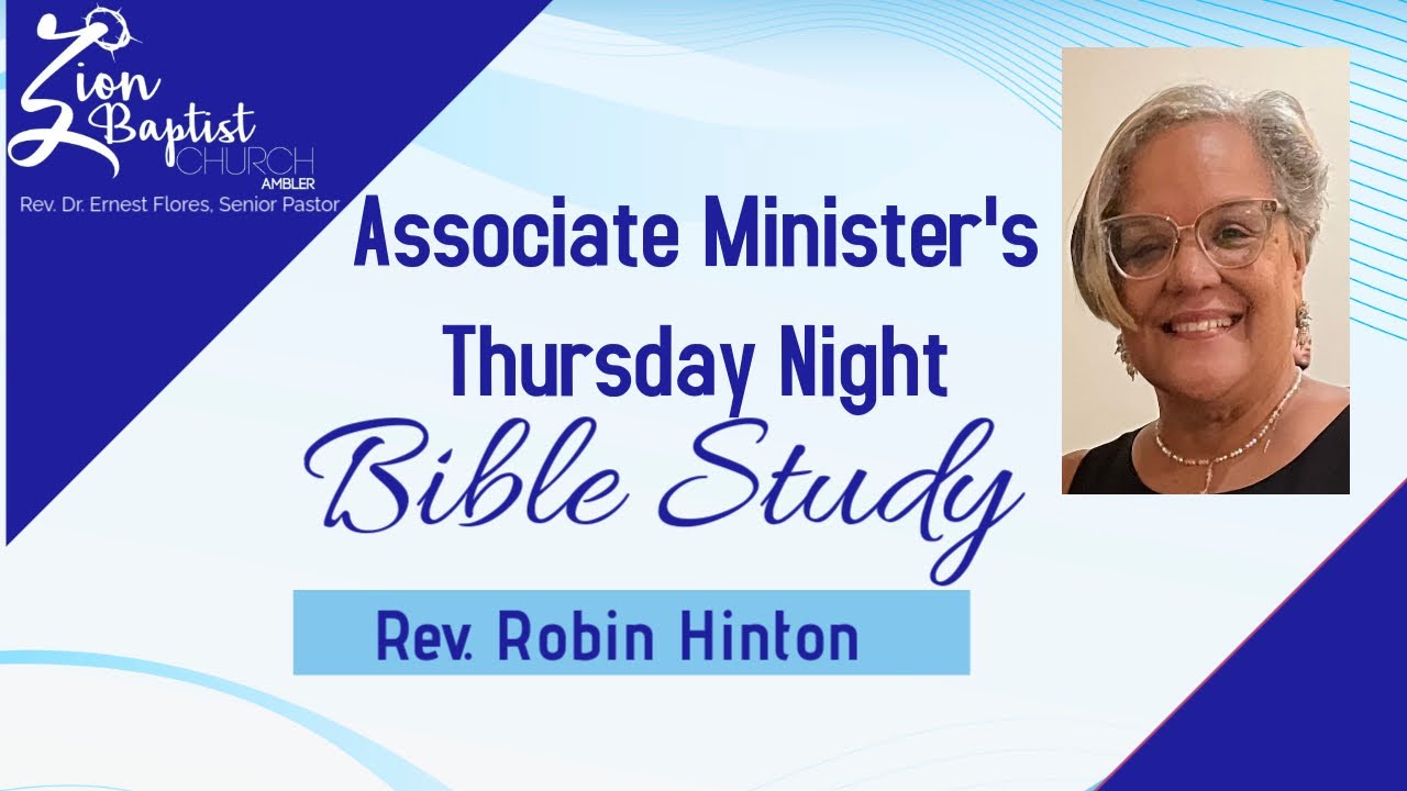 Rev. Robin Hinton " TASTE, SEE and LISTEN" Psalm 34:8, 11/21/2024 - YouTube