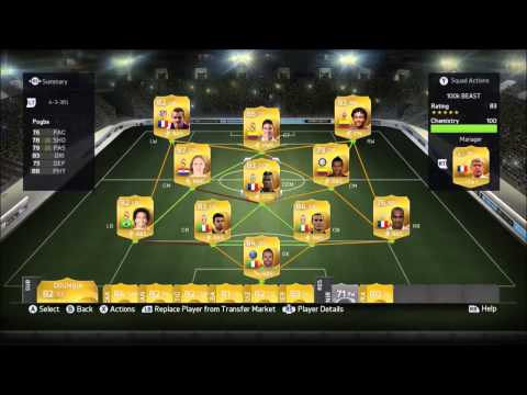 Fifa 15 - 100k Squad Builder