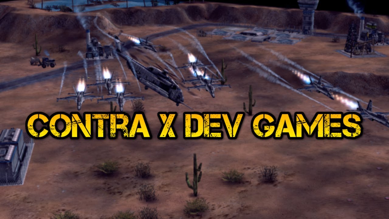 C&C Generals Contra X Developer Build Games - Marakar vs Magnum #6 ...