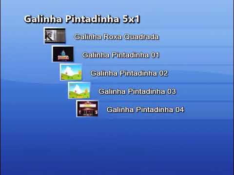 Galinha Pintadinha 5 Em 1 Menu DVD (Feito Por @Enzodvdsofc104 ) - YouTube