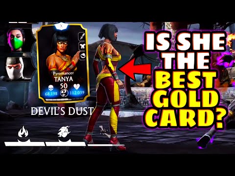 MK Mobile. Pyromancer Tanya BLEW MY MIND! Is She The Best Gold Card in The Game?