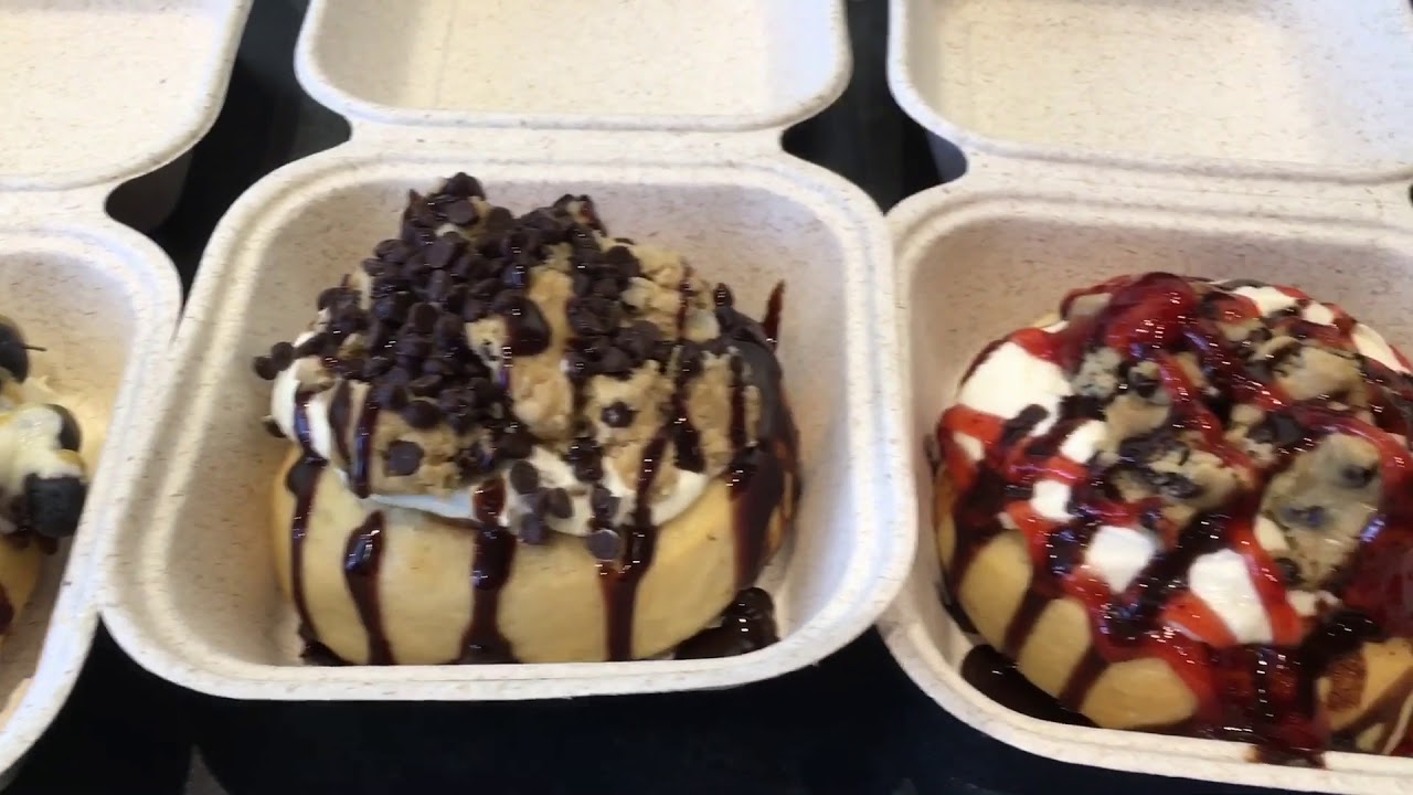 Cinnaholic Gourmet Cinnamon Rolls - YouTube