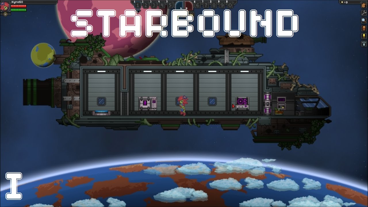 Starbound E1: Journey to the Center of the Planet - YouTube